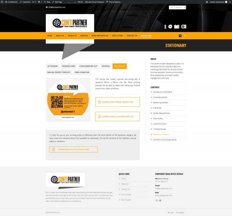 ContiPartner Website | wwwOwww