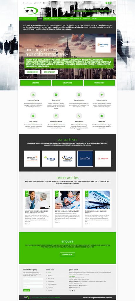 SNIB Website | wwwOwww
